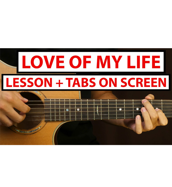 Queen - Love of My Life | Lesson + Tabs On Screen - Fingerstyle Club ...