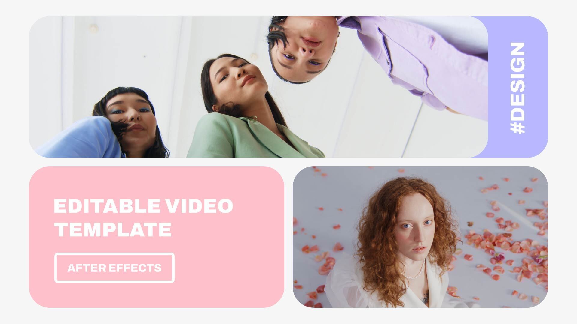 Split Screen Intro / Editable After Effects Template - Blinque | Boosty