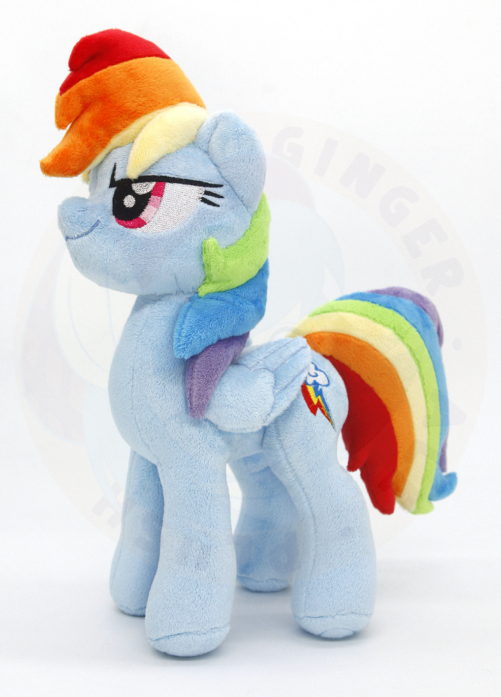 Rainbow Dash (standing version). ~13 inches tall. - Ginger Ale | Boosty