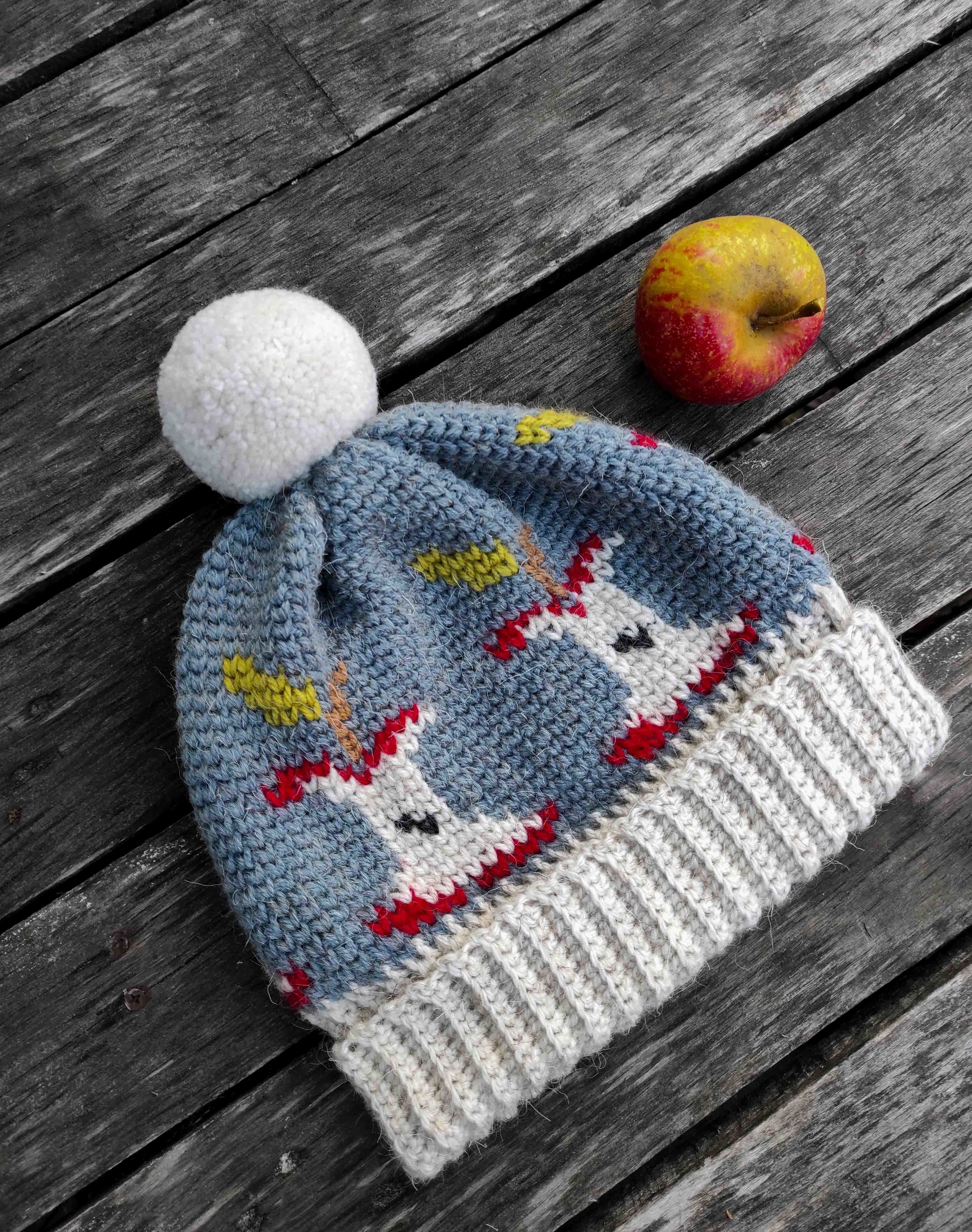 Apple Hat Crochet - VetkaKnit (Knitting and Crochet Patterns) | Boosty