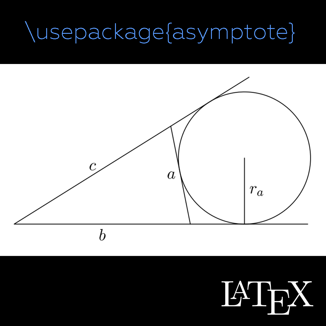 LaTeX #9. Asymptote. Внеписанная окружность - Wild Mathing | Boosty