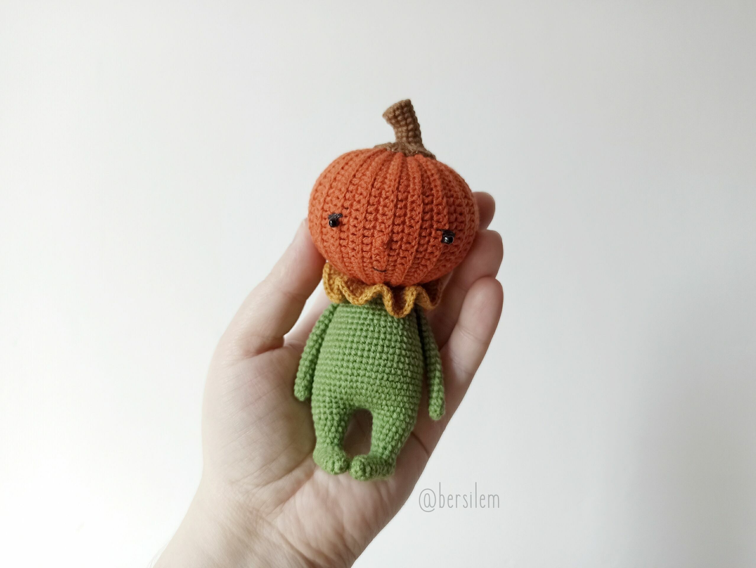 Crochet pattern PDF «Brooke the Pumpkin» ( US ) - BersiLem | Boosty