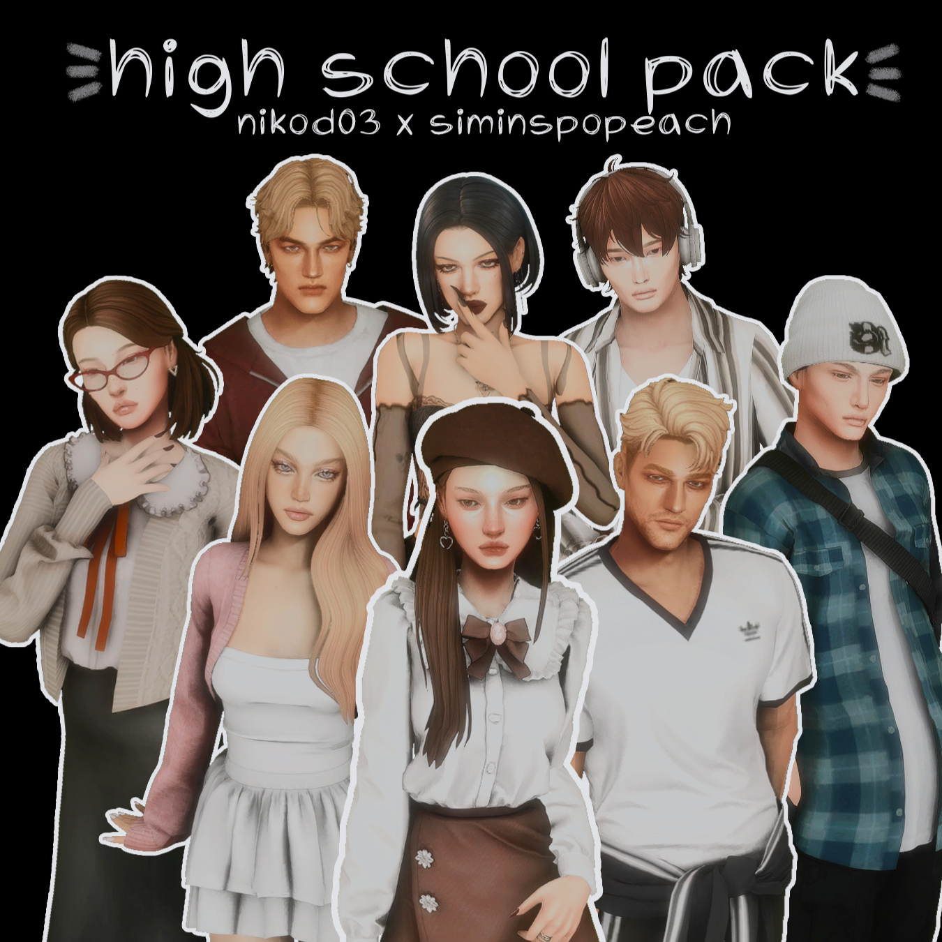 high school pack - Nikod03 | Boosty
