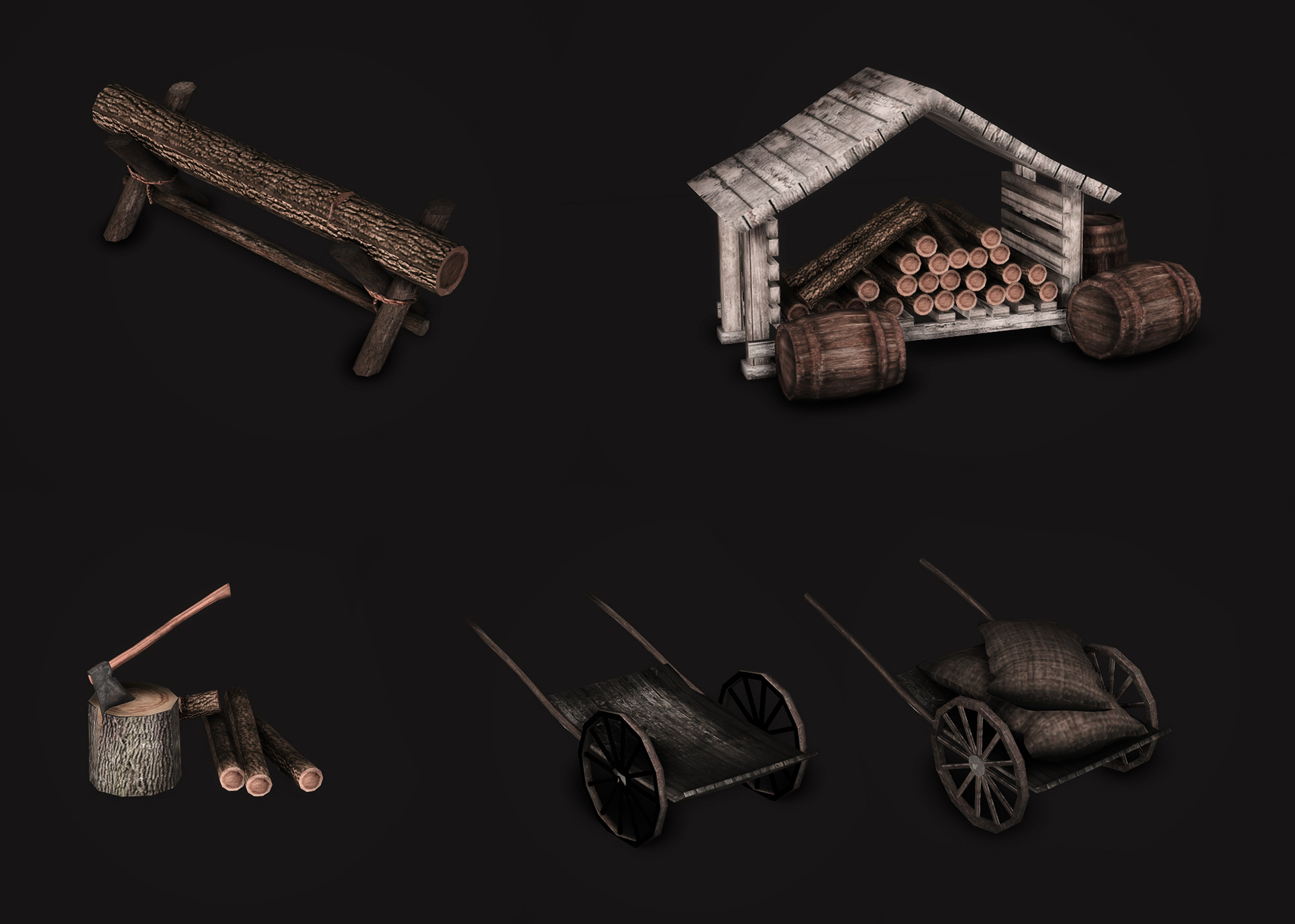 Village props - TVSims | Boosty