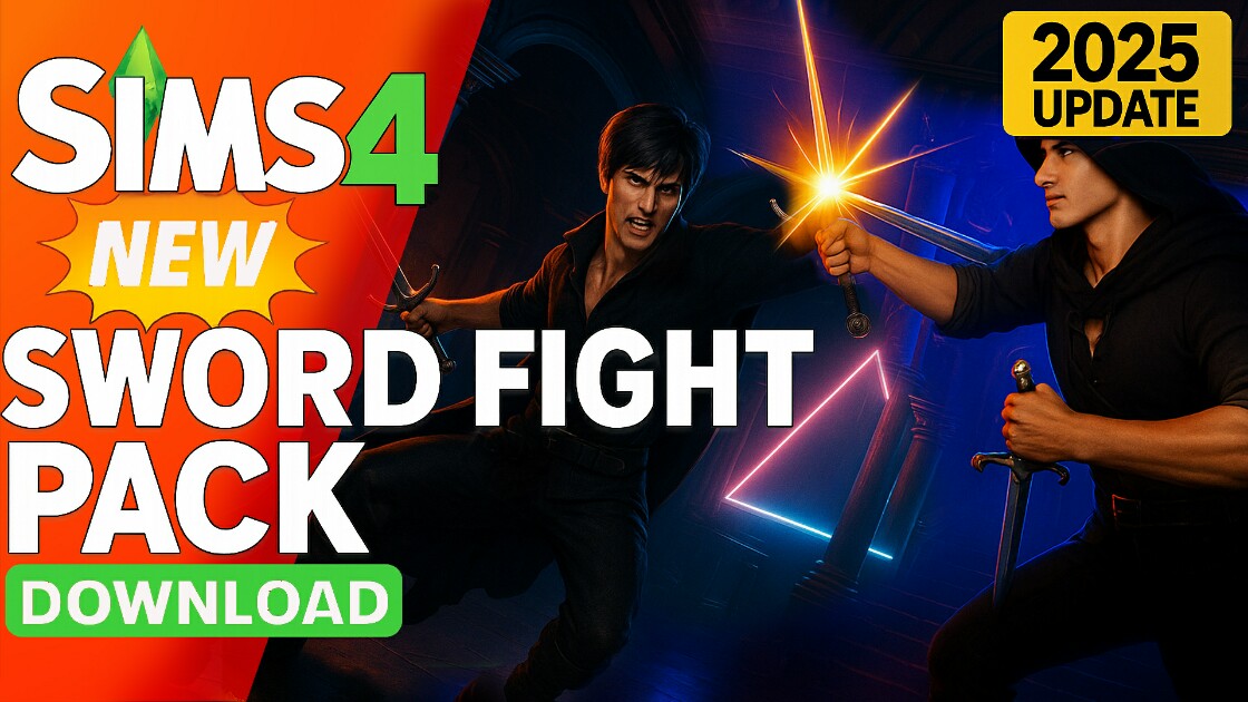 Sims 4 Animations ⚔ Sword & Dagger Fight Pack | Download Now - Sinnora ...