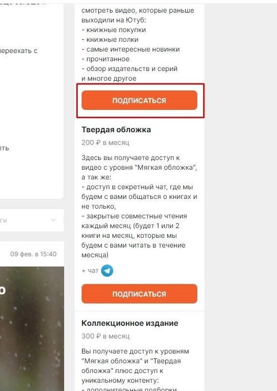 Как оформить подписку на Бусти - Вероника | Boosty