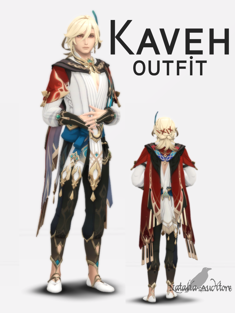 Kaveh Outfit - Natalia-Auditore | Boosty