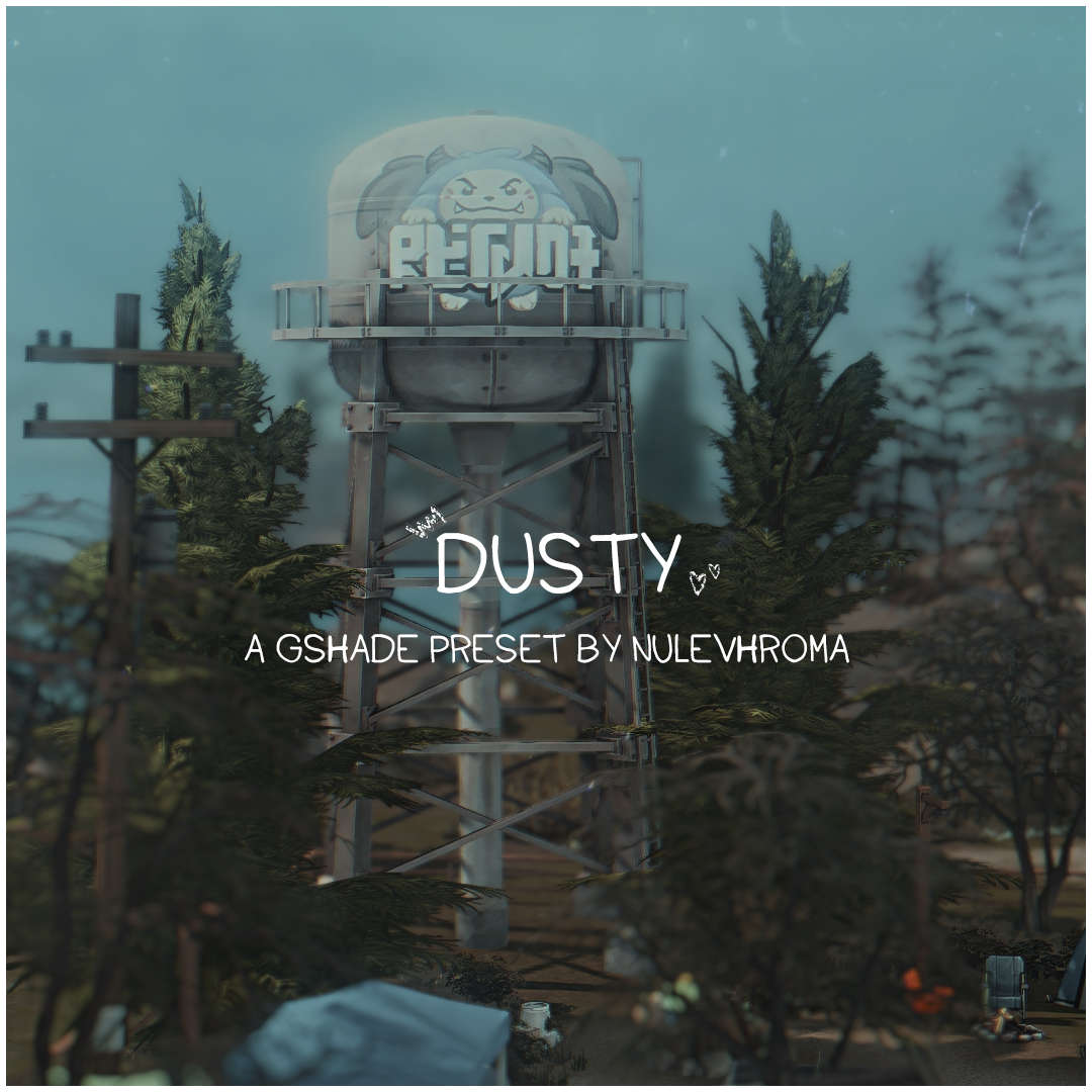 a GShade preset Dusty by nulevhroma (в общем доступе до 8.03.25 ...