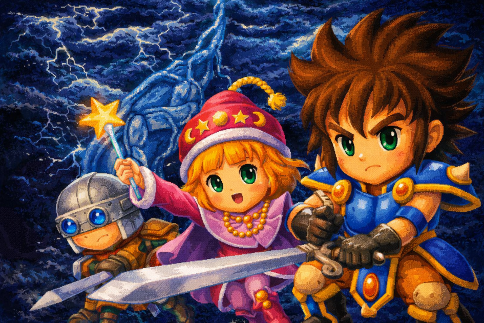 Crystal Beans - обзор на малоизвестную Action-JRPG - de_Ba†Cave | Boosty