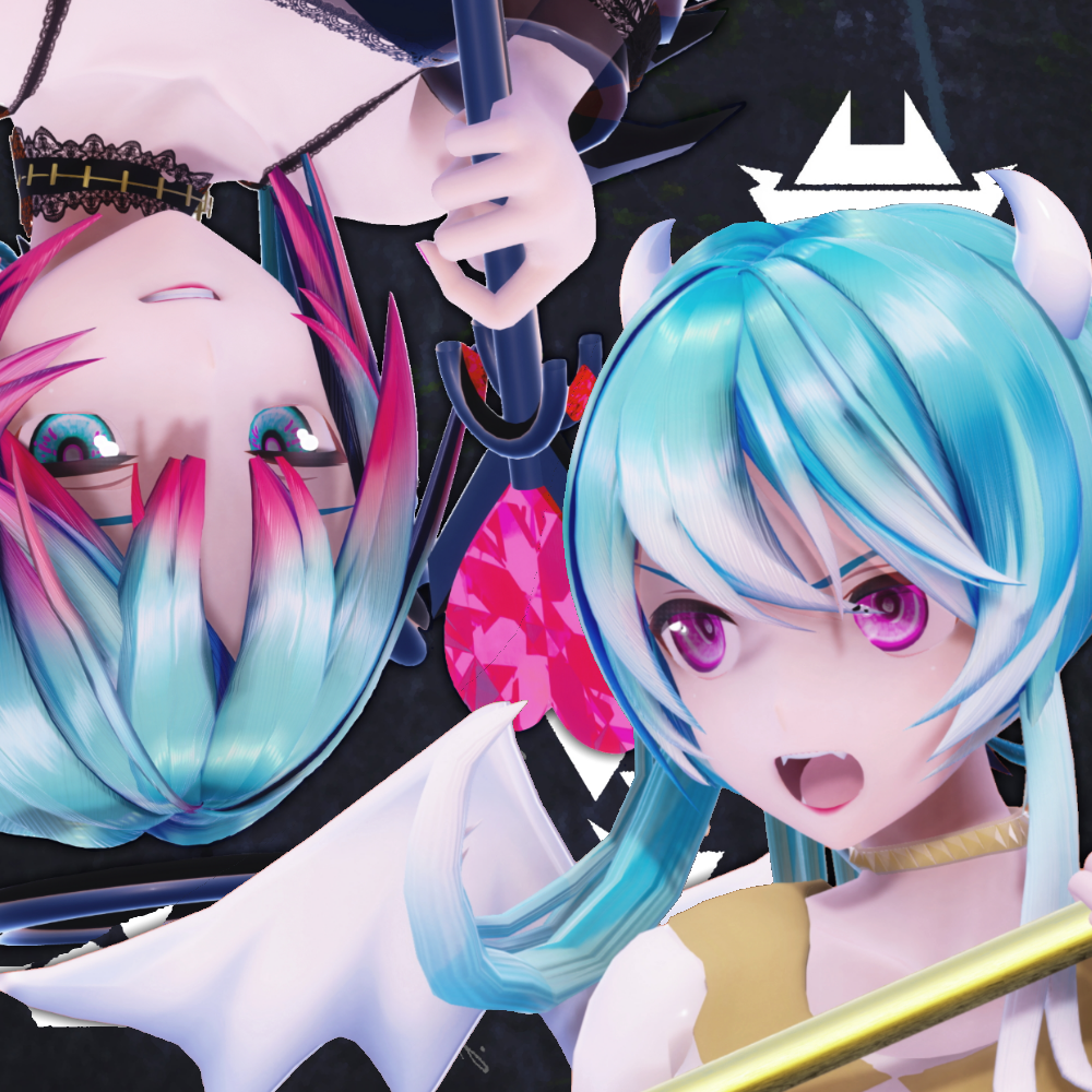 [MMD] (Not) A Devil / デビルじゃないもん by DECO*27 x ピノキオピ [Motion DL] - Nikisa San | Boosty
