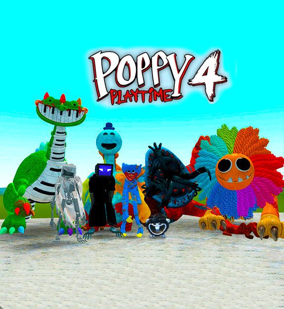 POPPY PLAYTIME CHAPTER 4 PACK - PASHAWORK | Boosty
