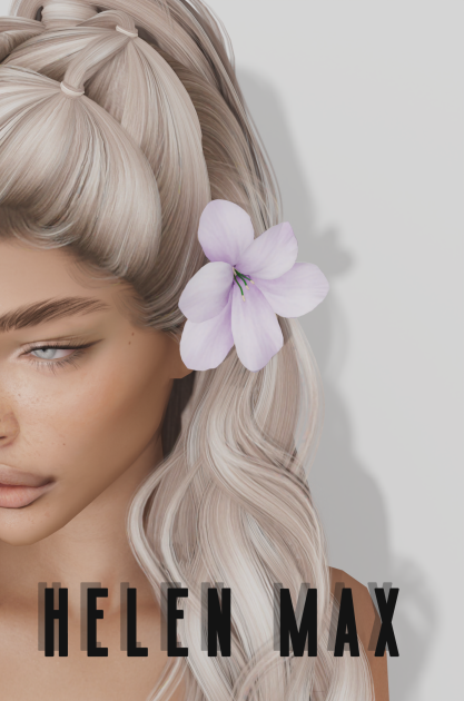 𝐇𝐞𝐥𝐞𝐧 𝐌𝐚𝐱 𝐟𝐥𝐨𝐰𝐞𝐫 𝐢𝐧 𝐭𝐡𝐞 𝐡𝐚𝐢𝐫 - Helen Max | Boosty