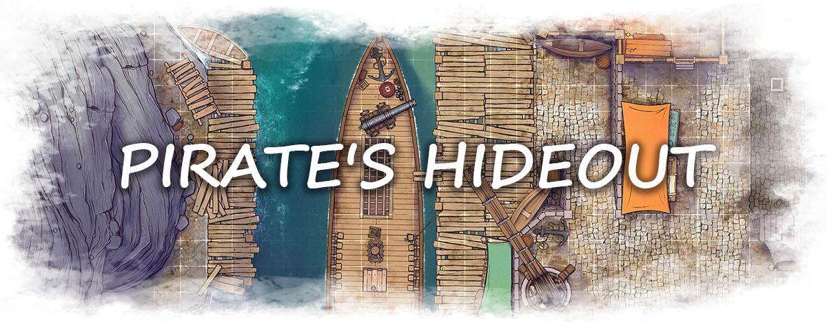 Pirate's Hideout [32x44] - TacticalMap | Boosty