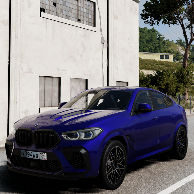 BMW X6M Competition 2021 [FIXED BROKEN TEXTURE] - Kenemation mods | Boosty