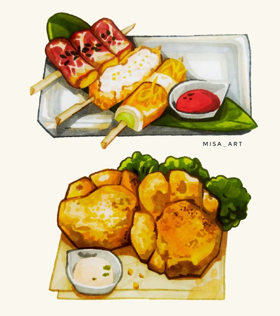 Draw food 🍲 - Misa_art | Boosty