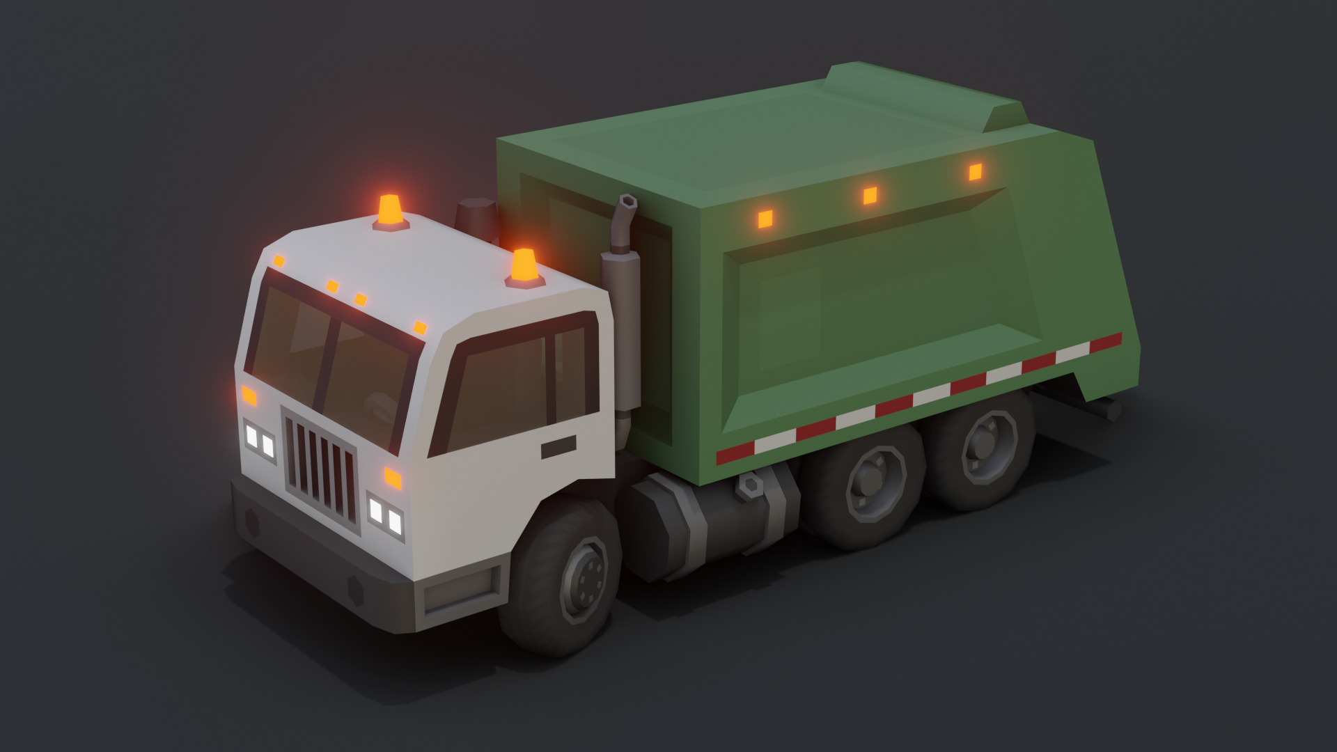 Garbage Truck - [Unturned] - Postman | E. Morozov | Boosty