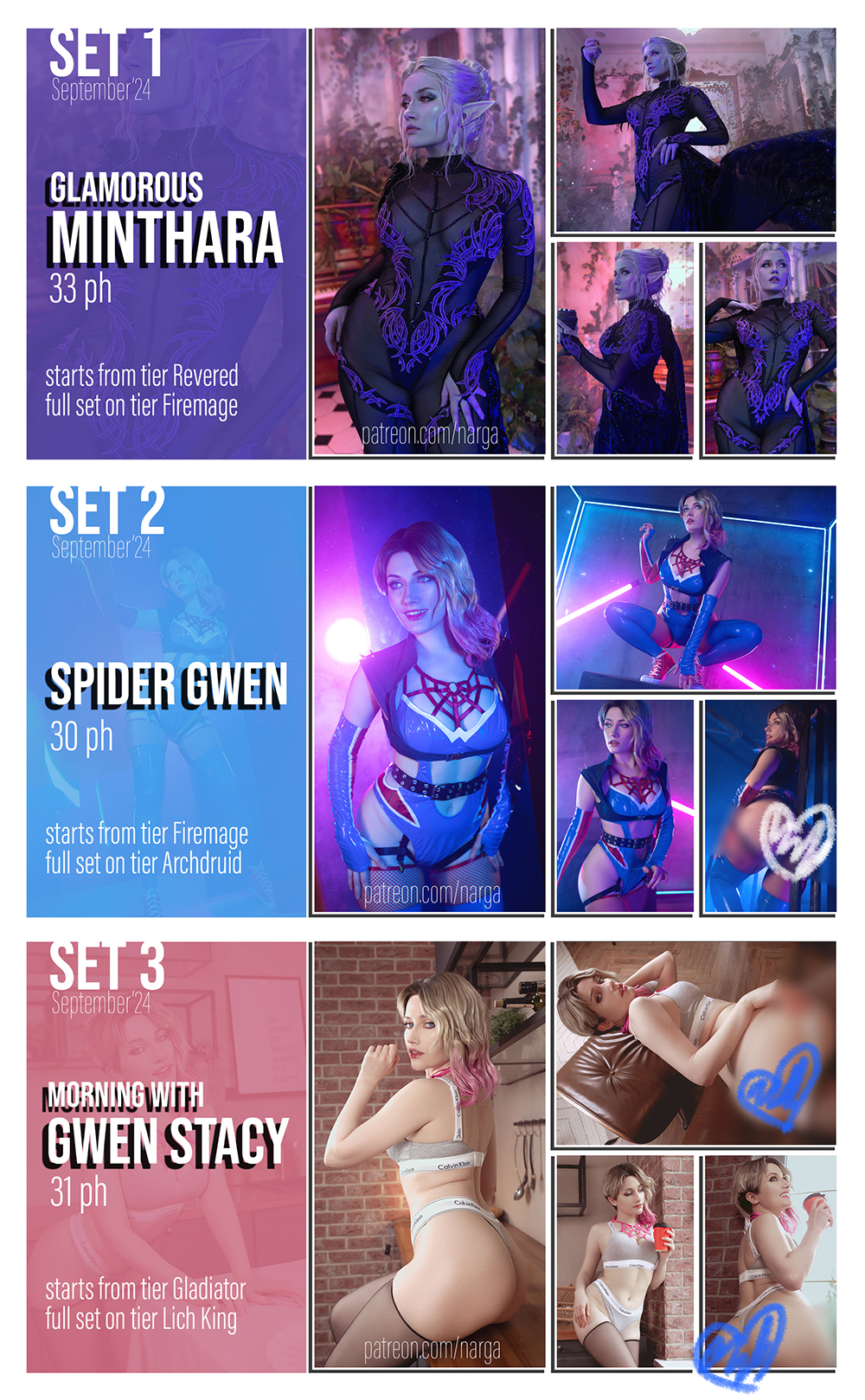 Полный список наград Сентября - Narga | Boosty