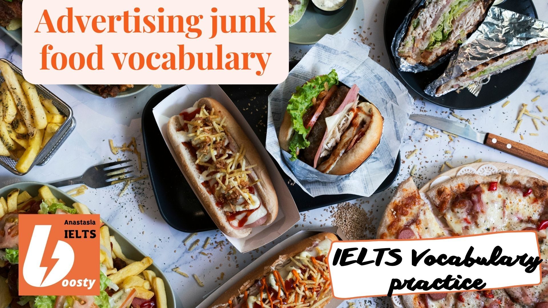 Vocabulary "Advertising junk food” part 1 - Анастасия Гончаренко | Boosty