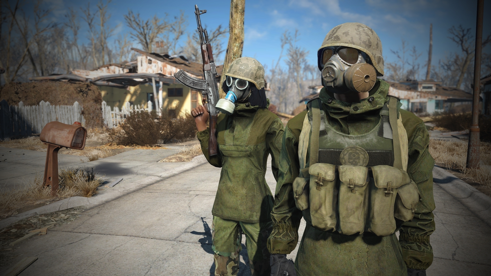 FALLOUT 4 - Raiders_01 [Mod Information] - Ghost_Dog_45 | Boosty