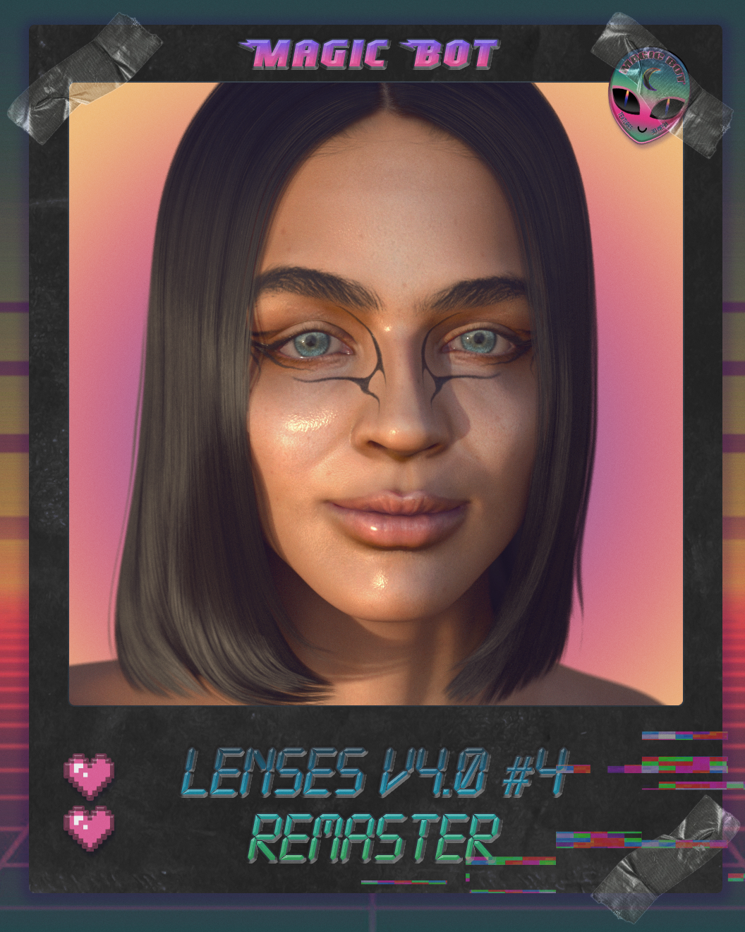 👽 LENSES V4.0 #4 REMASTER - MAGIC BOT | Boosty 18+