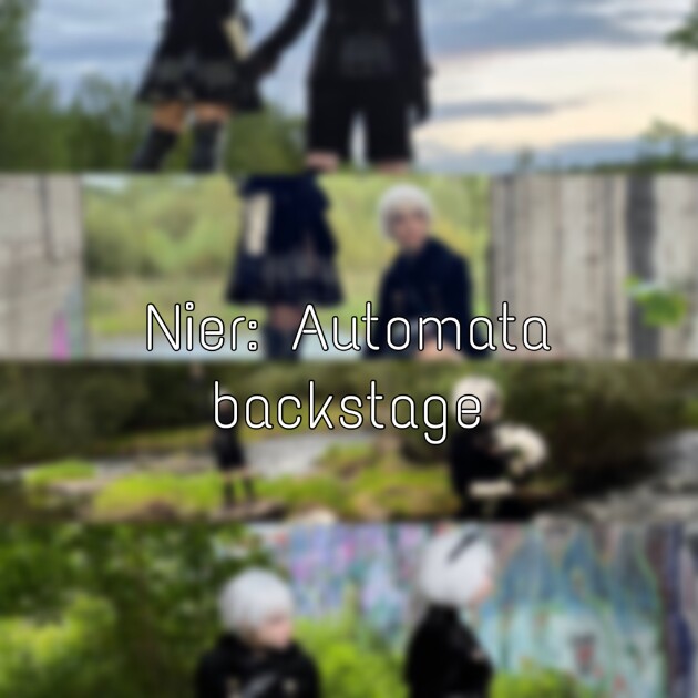 [Backstage] Nier: Automata (2B & 9S) - Weiss | Boosty