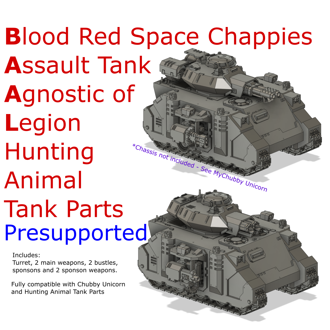 BAAL Hunting Animal Tank Parts - Bum_Fluff | Boosty
