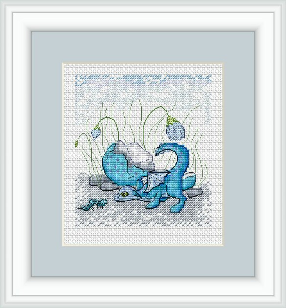 Cross stitch pattern "Meeting"/Схема для вышивки крестом "Встреча ...