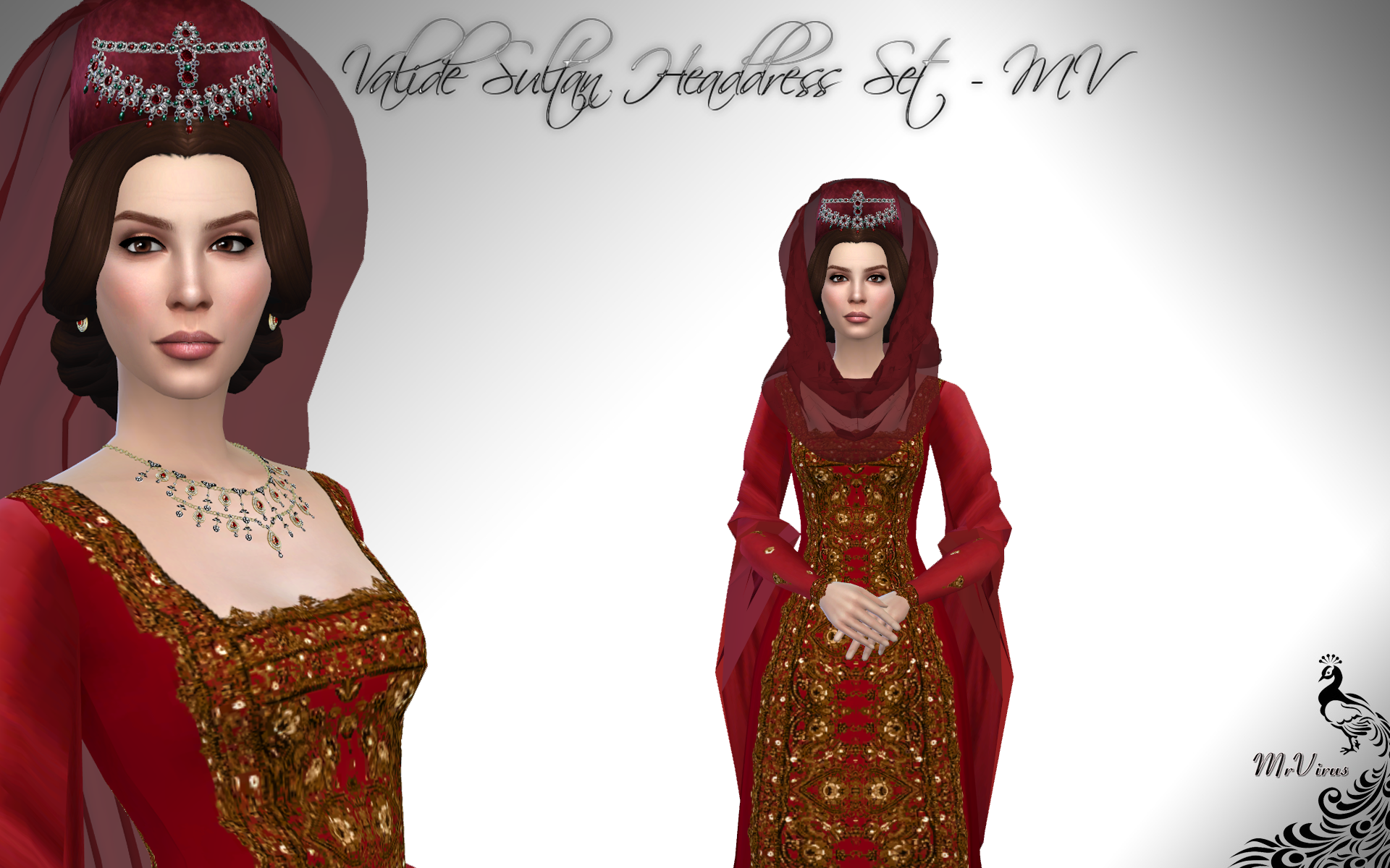 Valide Sultan Headdress Set - MV - mrvirus__ | Boosty