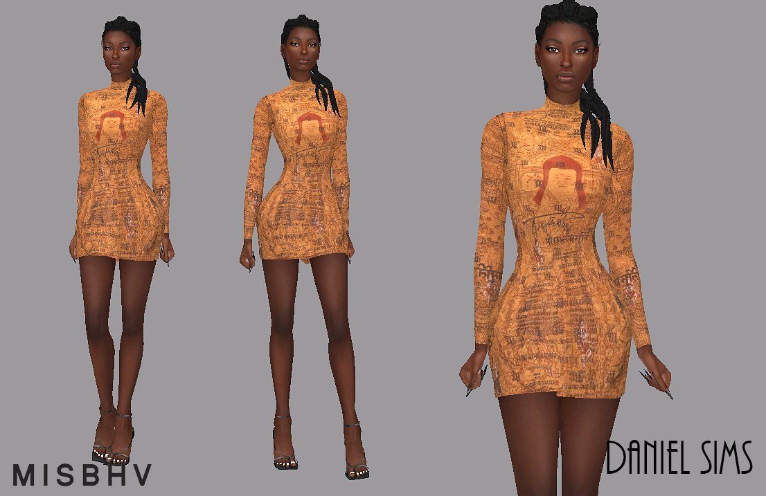 MISBHV Goa Longsleeve Dress - Daniel Sims | Boosty