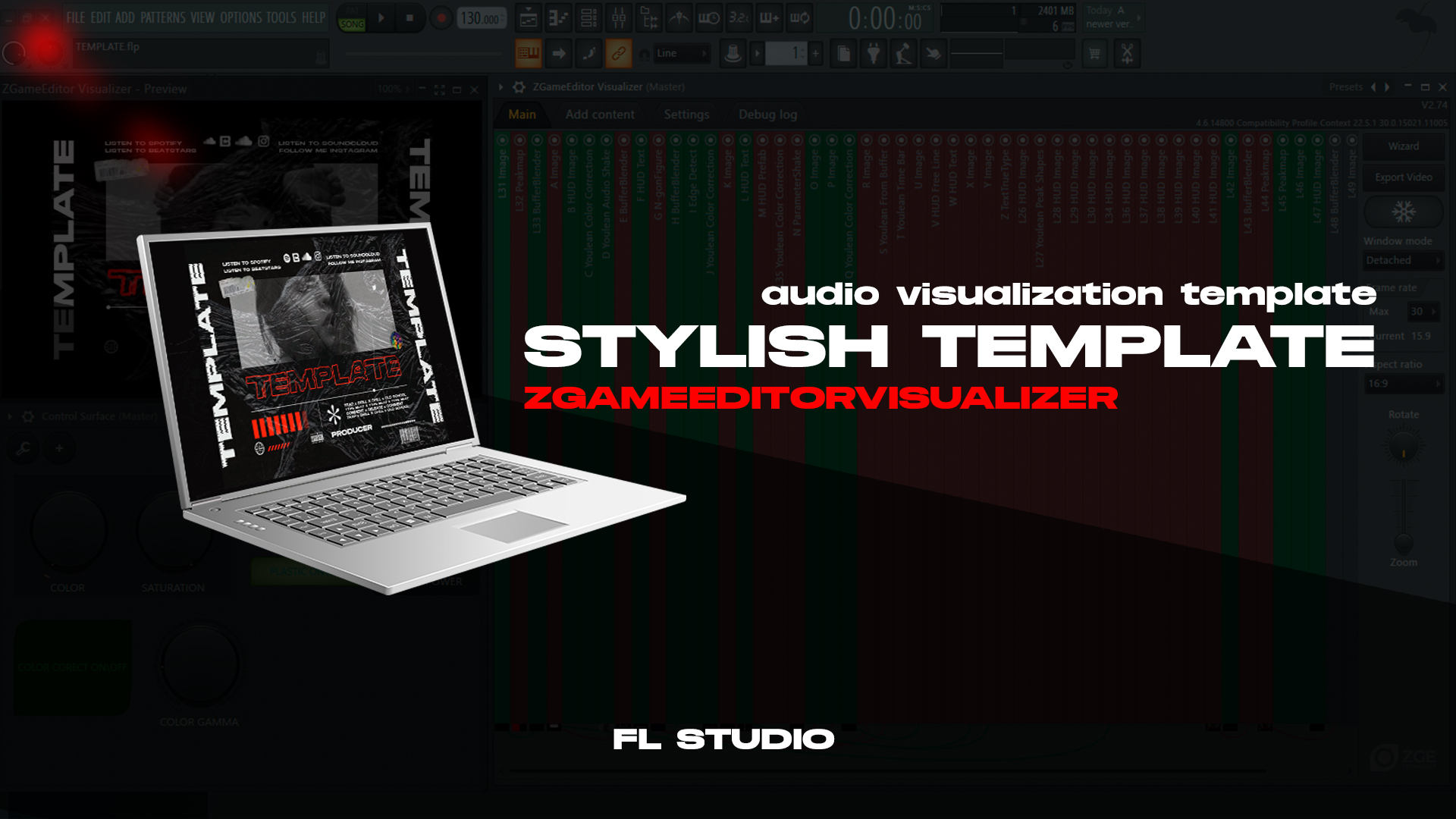 Audio Visualization / STYLISH TEMPLATE / Template ...