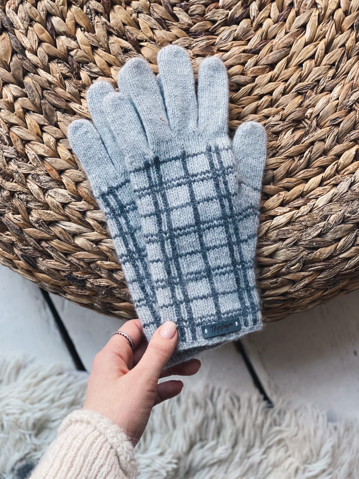 МК по перчаткам в клеточку Scotland gloves - Teplaya and Masha | Boosty