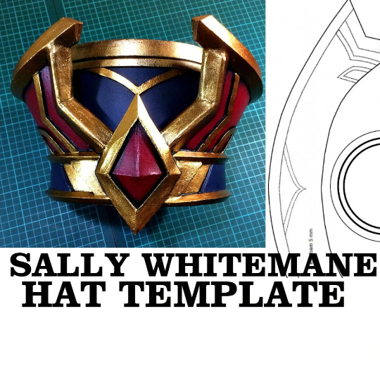 Sally Whitemane High Inquisitor Hat + shoulder templates - stassklass ...