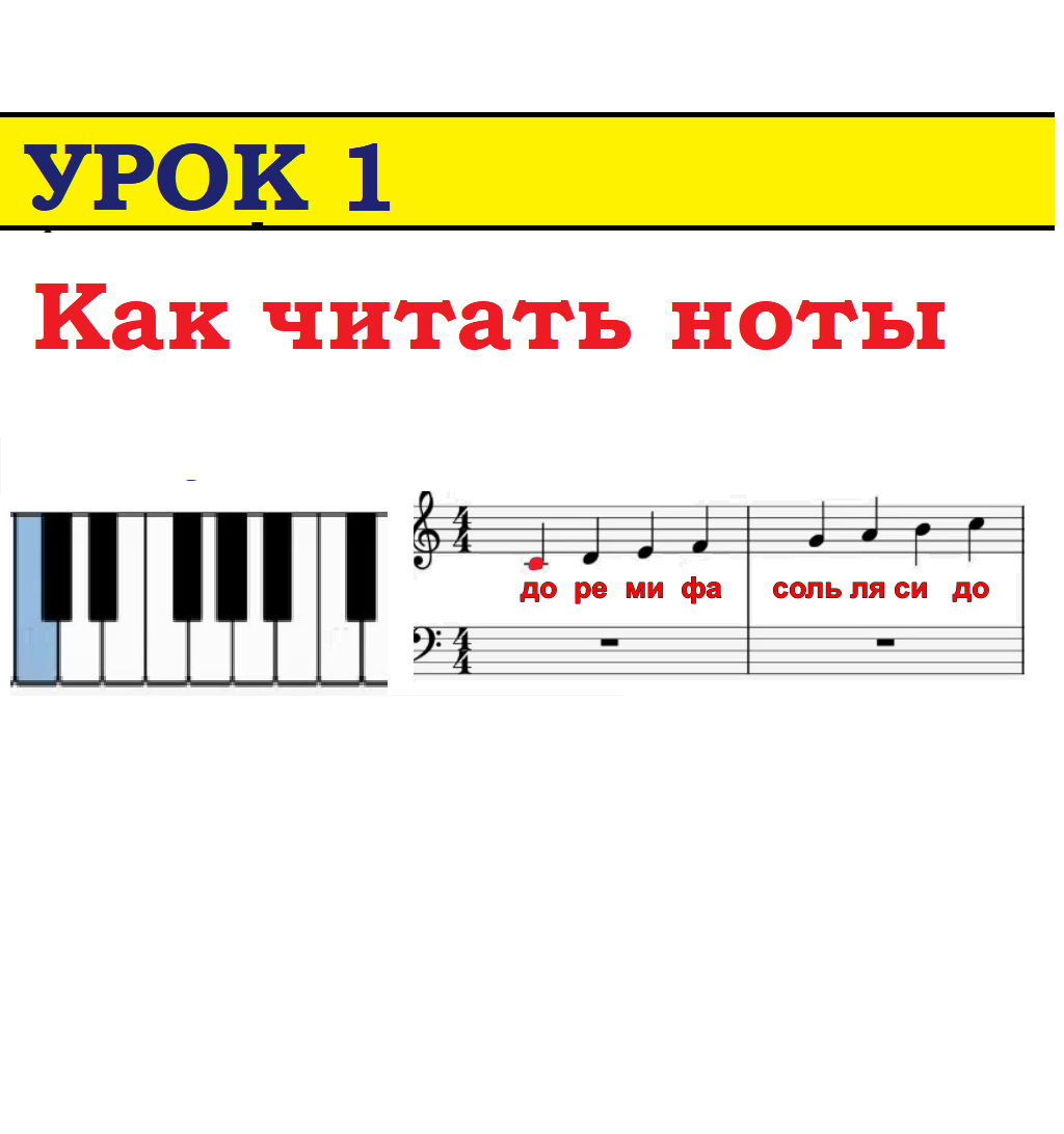 Урок 1 Как читать НОТЫ. Скрипичный и басовый ключ - Katty BUM | Boosty