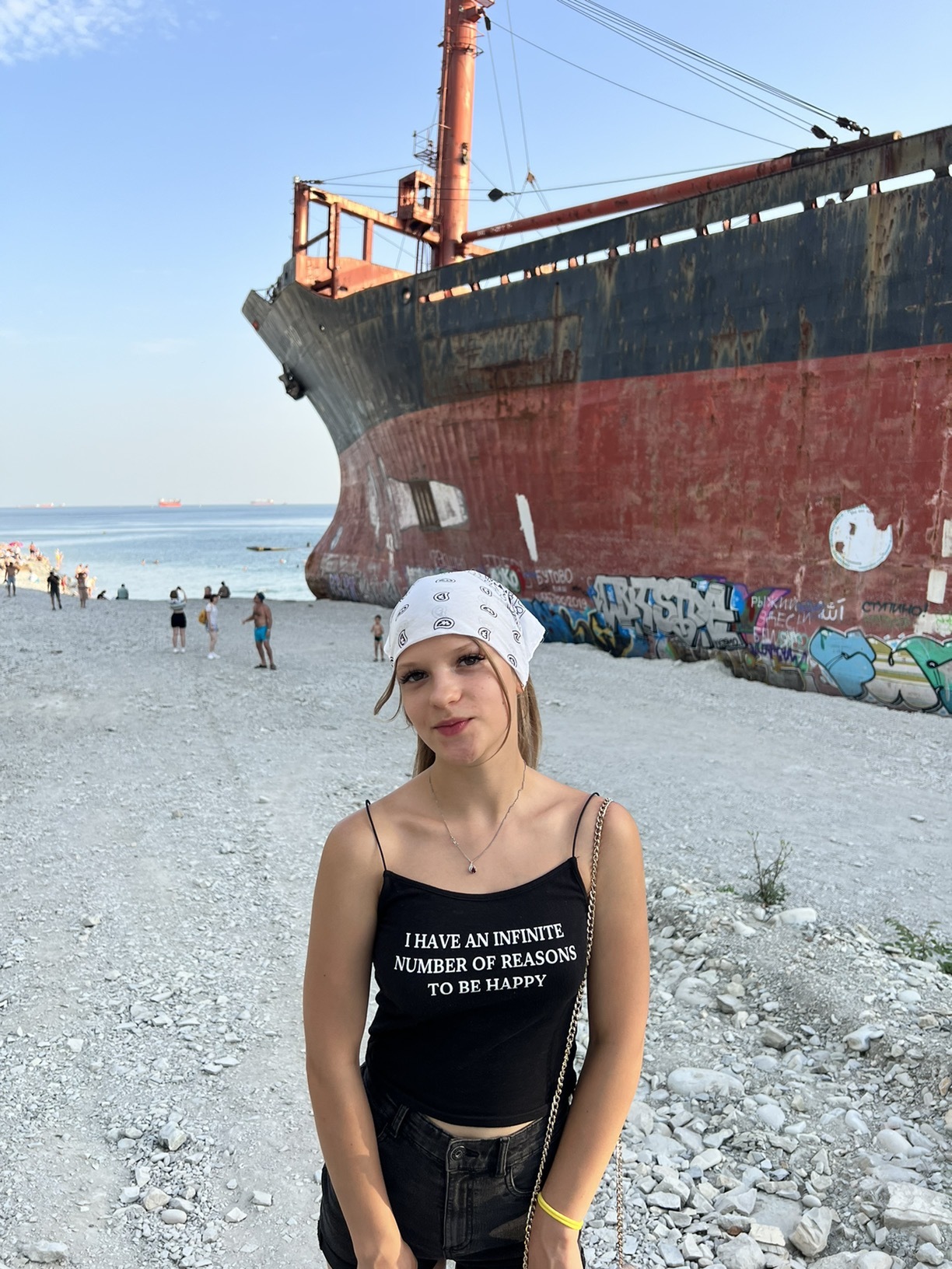 At The Big Ship Grandpa Toms Boosty