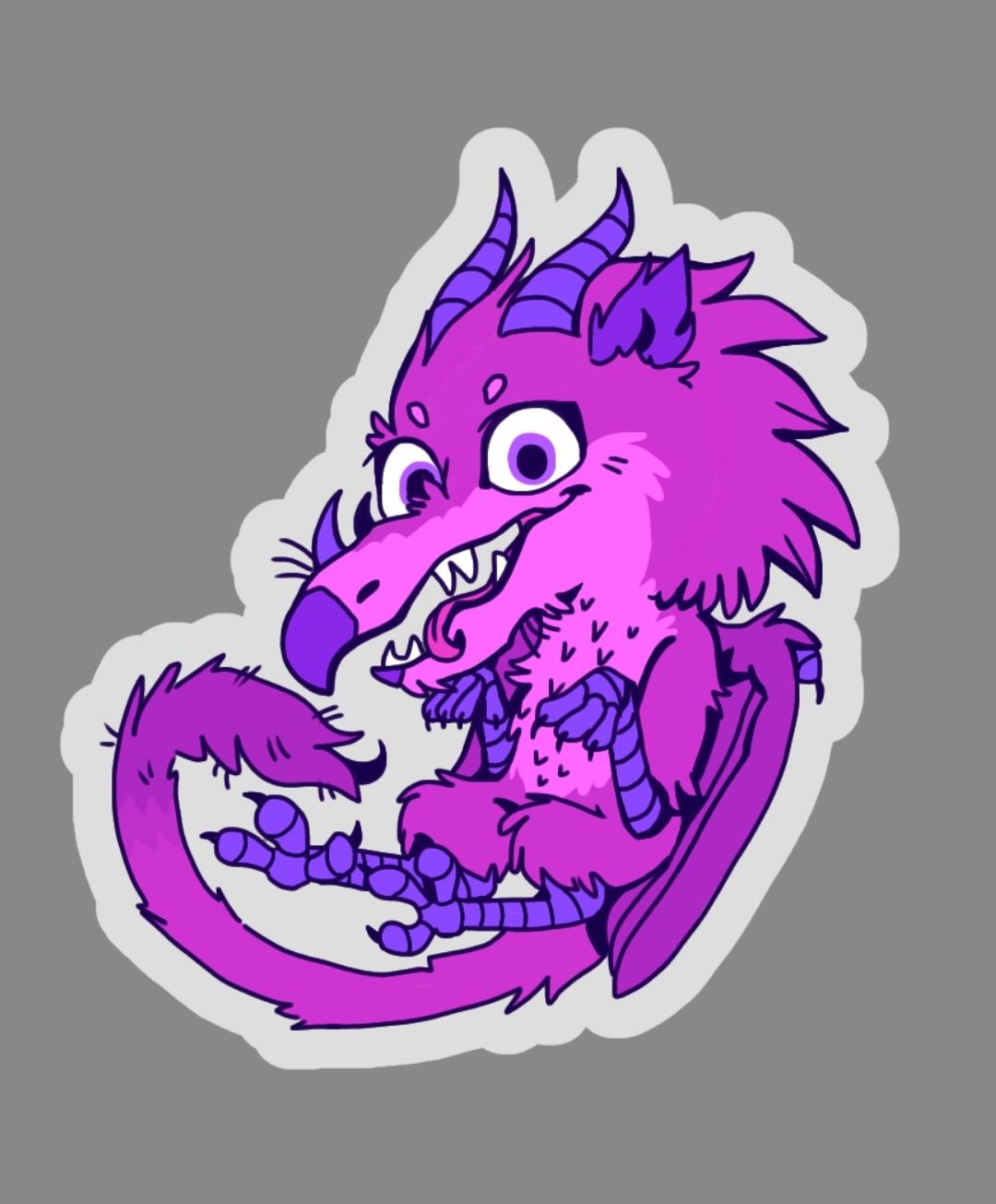 Neon Chibi Beskytter - 🍀LEGENDARY_SCAR🍀 | Boosty