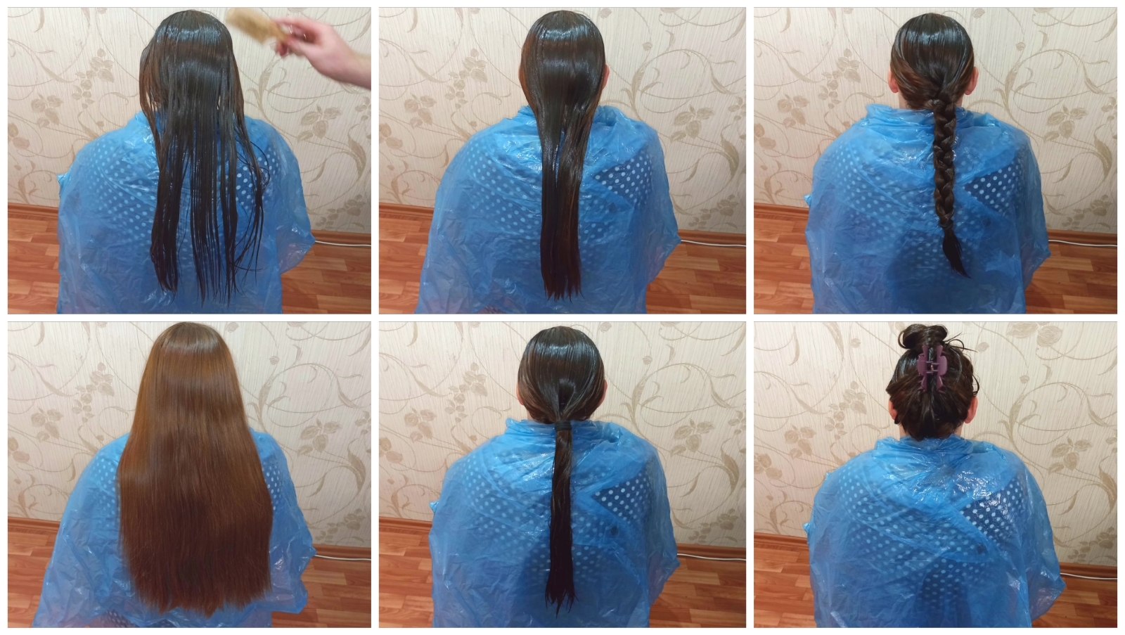 Oiling my long hair. - BeginnerRapunzel | Boosty