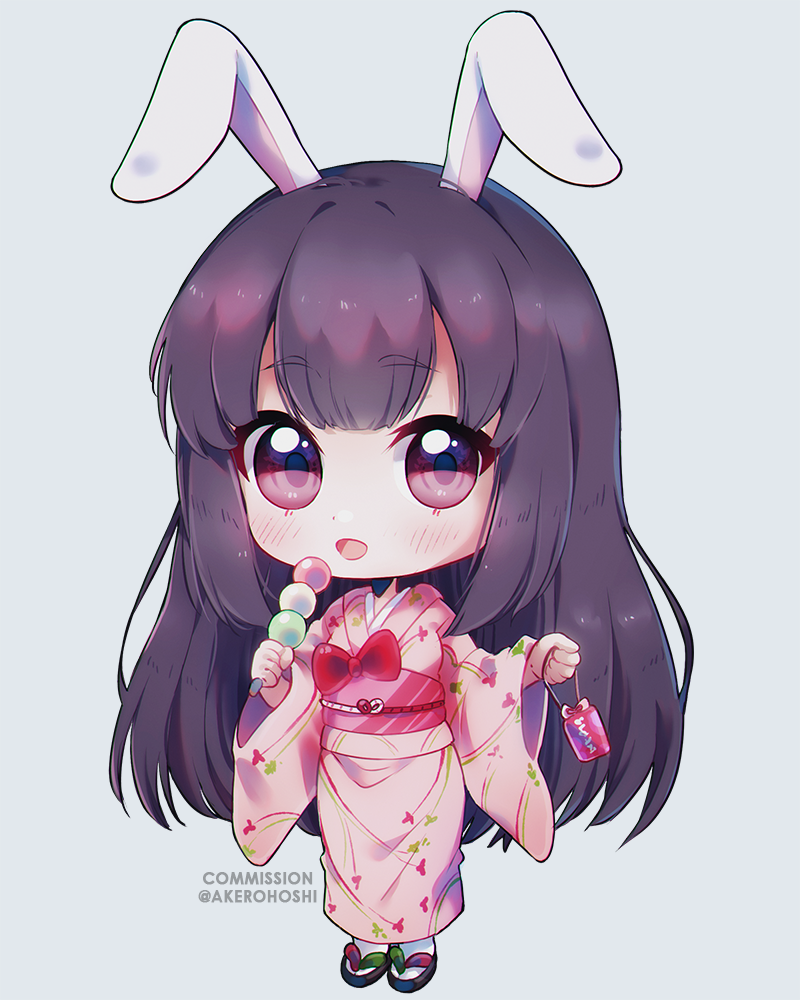 Nami Bunni Vtuber commission - akerohoshi | Boosty