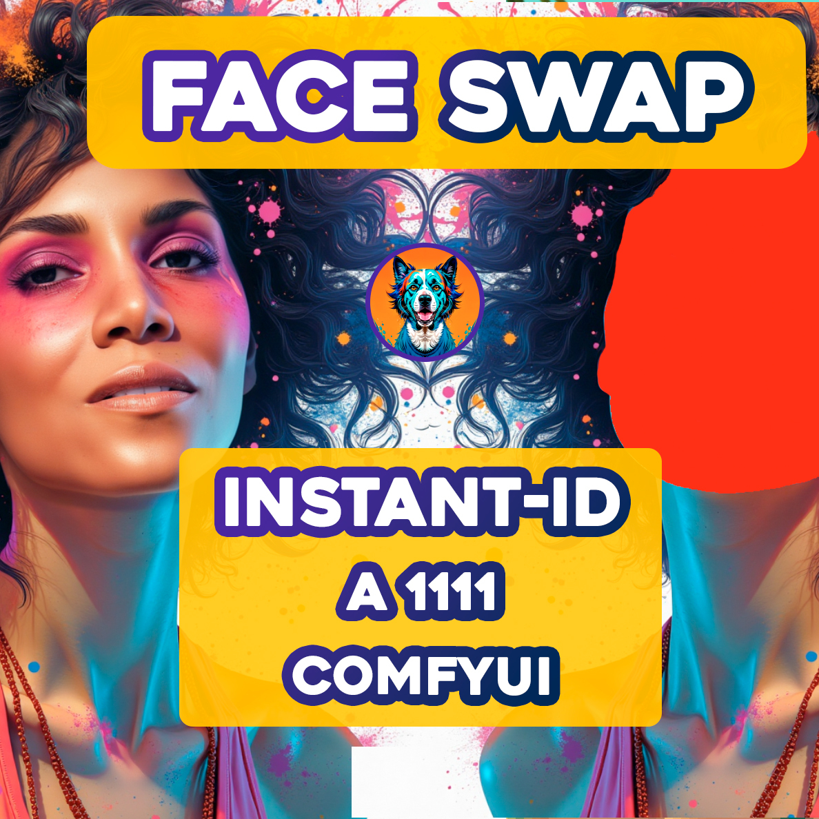 Face Swap with InstantID and SAM2 | Automatic1111 | ComfyUI - OreX | Boosty