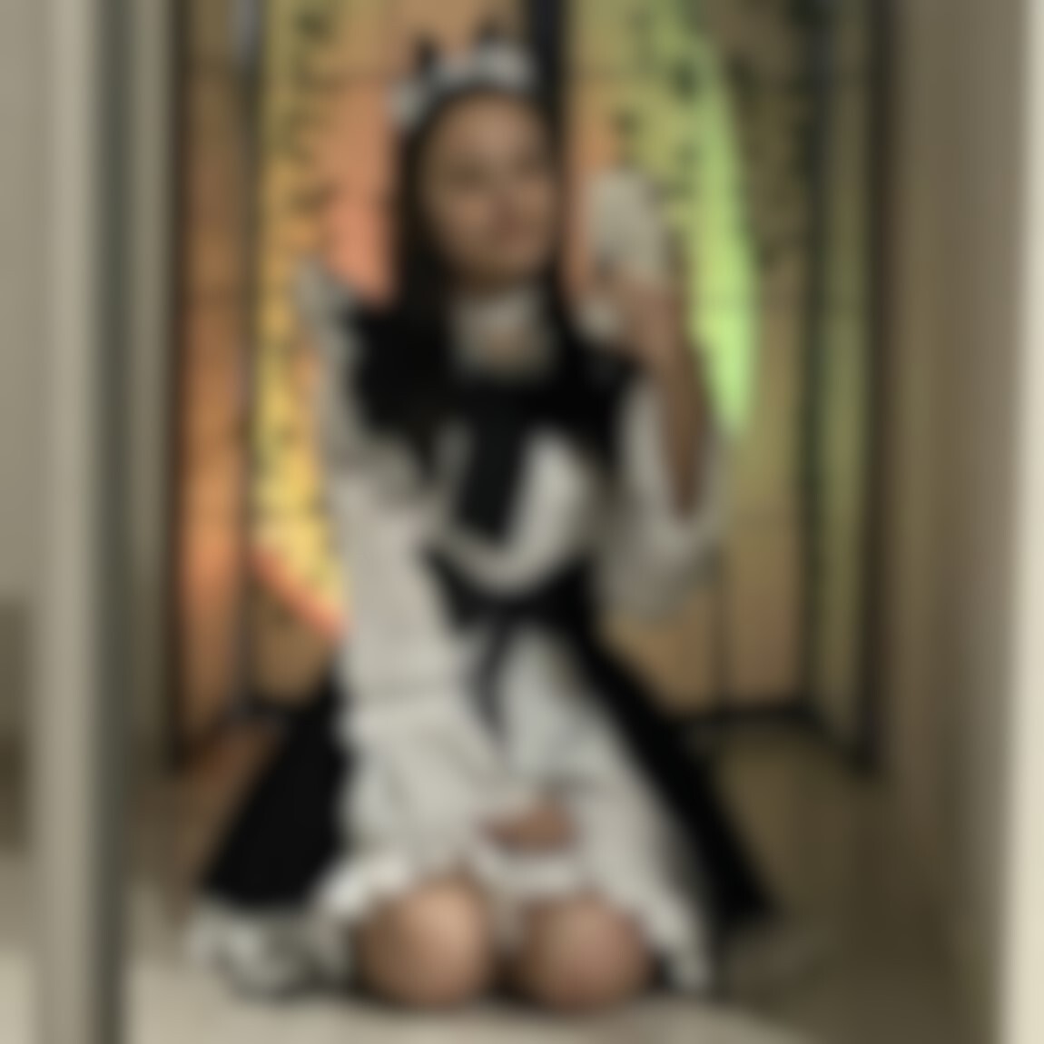 Фото в костюме горничной после стрима 🖤(8 photos) Photo in maid costume ...
