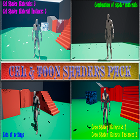 ASSET Cel & Toon Shaders (UNREAL ENGINE 4.27-5.1) - OBLIVION STUDIO ...