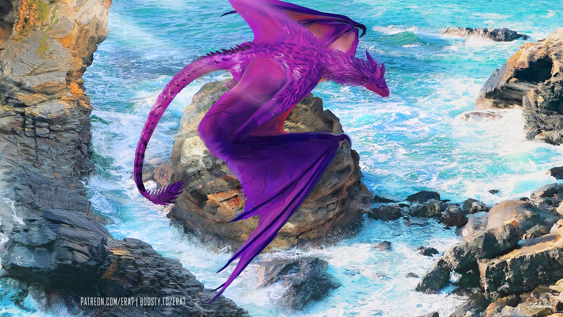 Wyvern - 4k Wallpaper + PSD - ERA-7 | Boosty