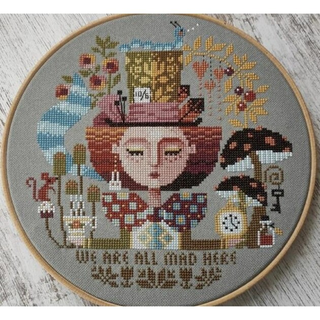 Barbara Ana Designs She Mad Hatter Dreams - Схемы xsd | Boosty