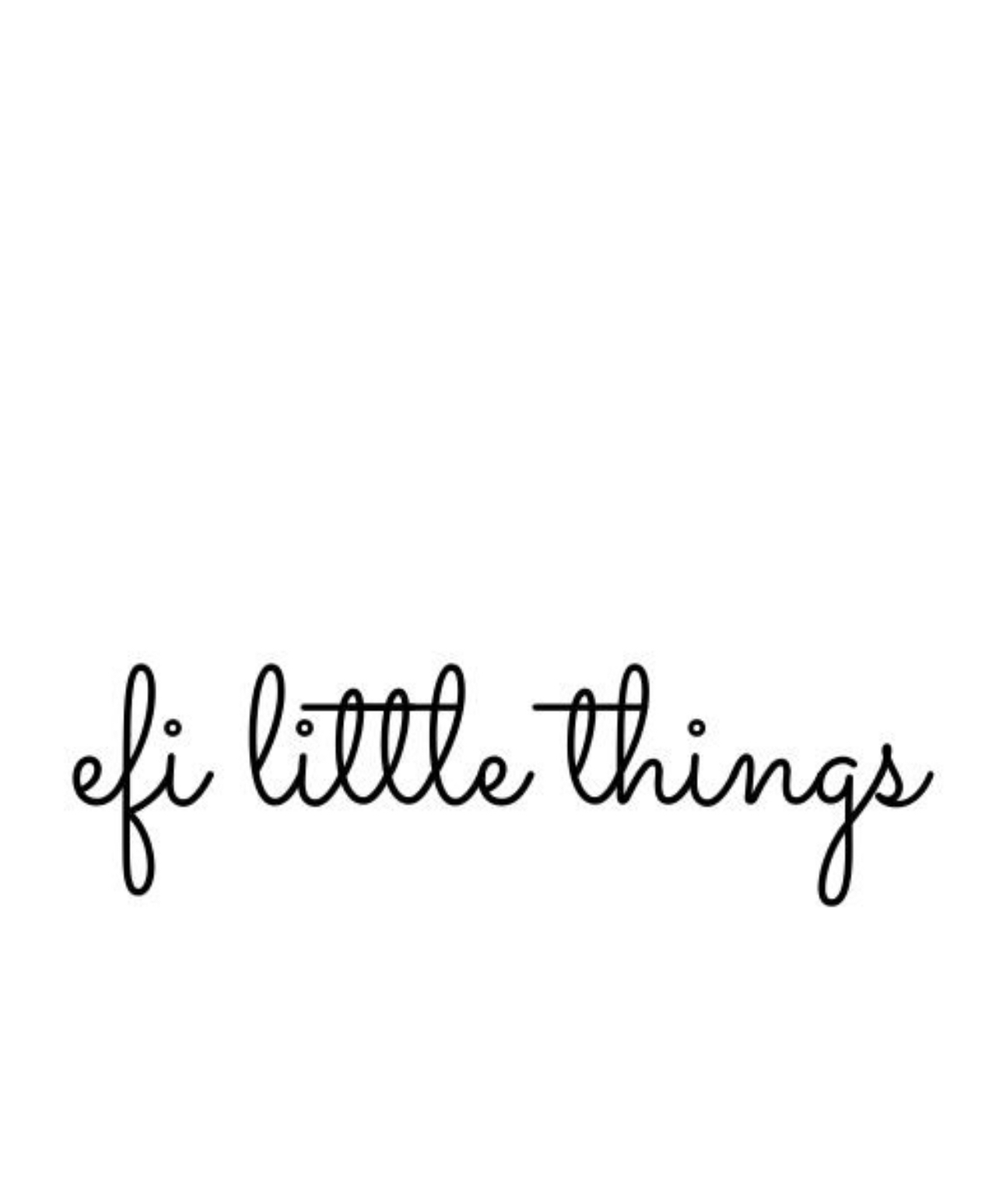 EFI Little things - exclusive content on Boosty